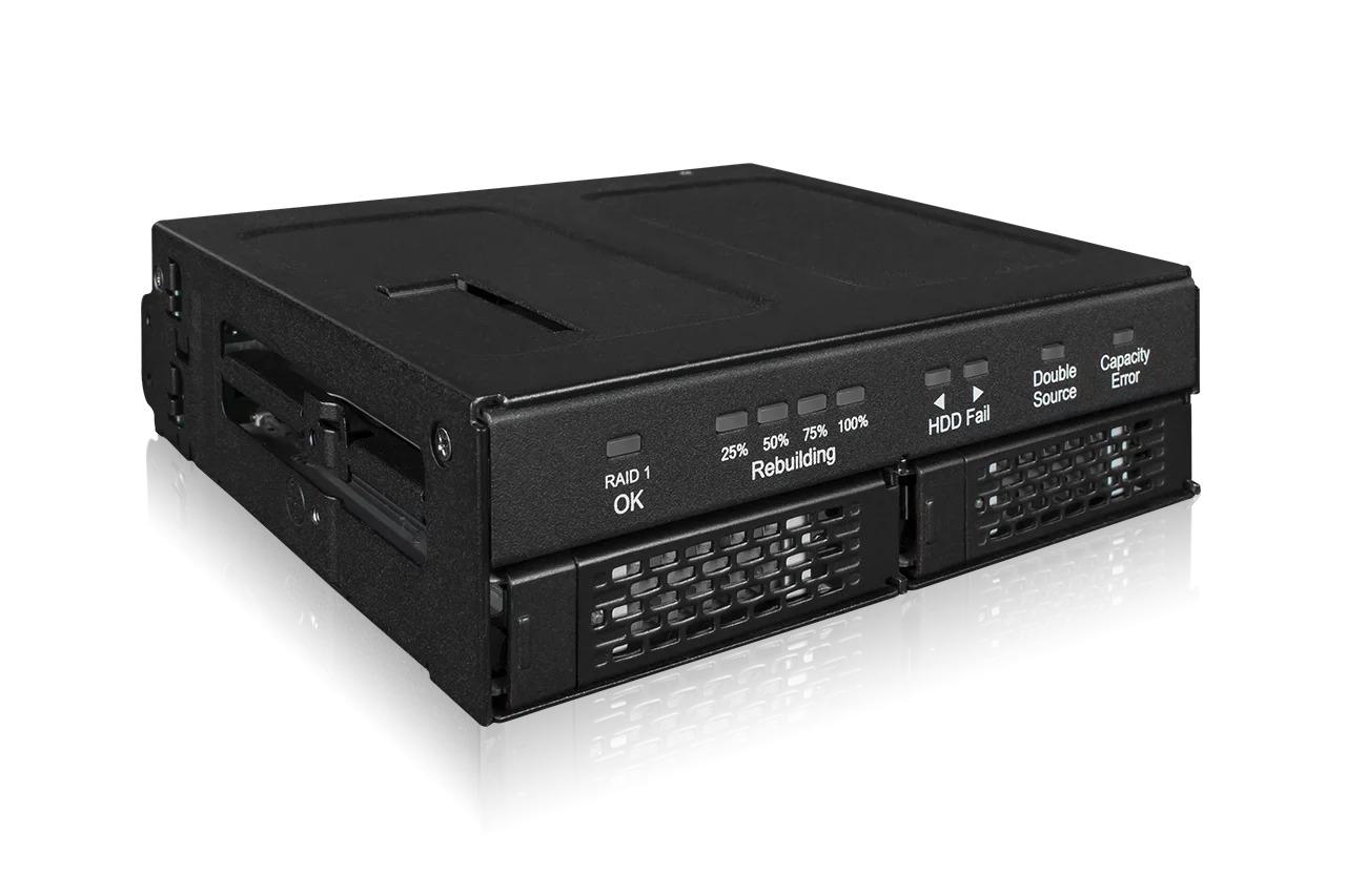 MB902SPR-B R1_Racks amovibles pour 2 disques SATA 2.5’’ avec RAID 1 ...